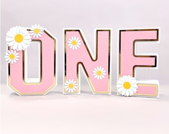 Mermaid 3D Letters, Mermaid Party Theme, One Birthday, Birthday Party ...