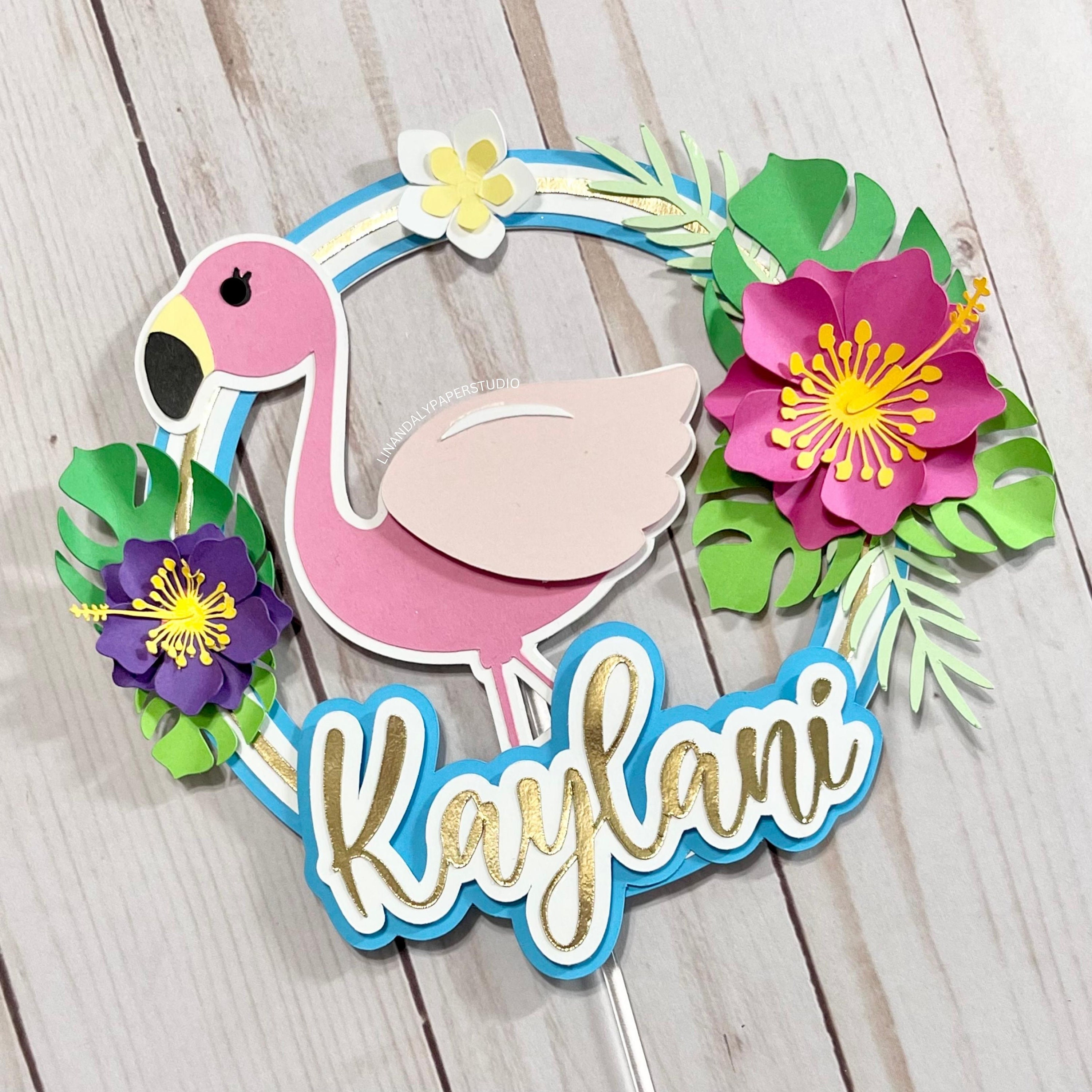 Tropical Theme Cake Topper Party Decor Cake Topper Cake - Etsy