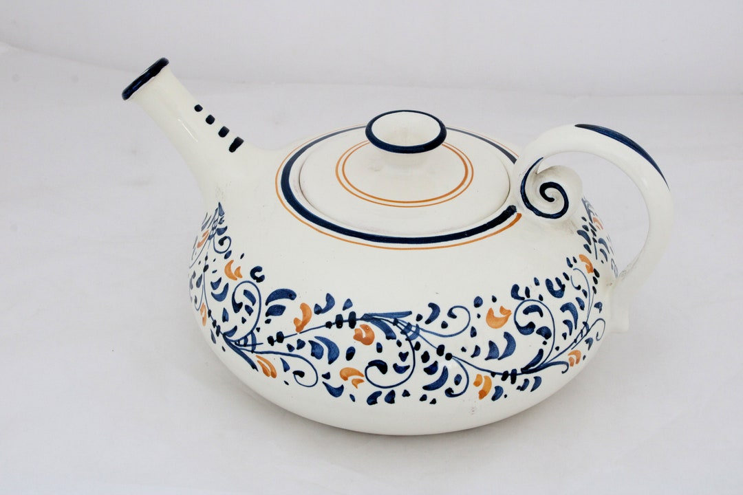 Italian Ceramic Classic Teapot Fragrances Diffuser, Hand Made and ...