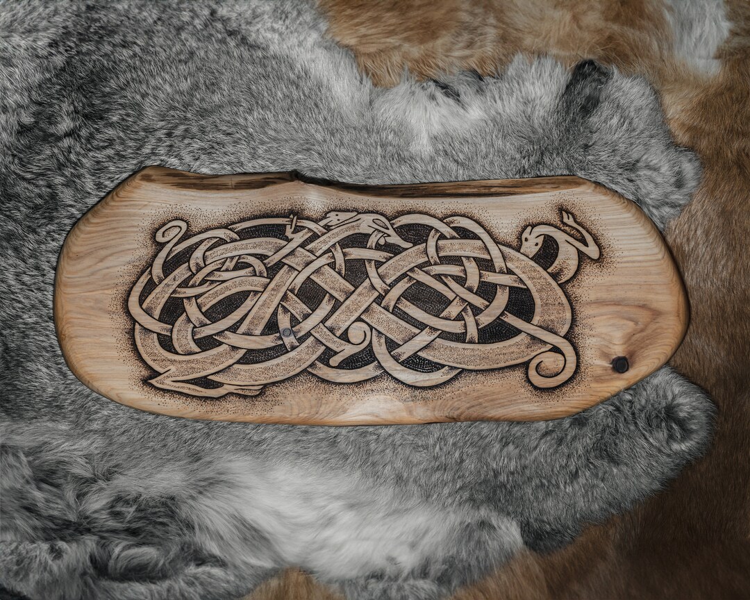 Runestone So92 | Handmade Pyrography | Runes | Woodburning - Etsy