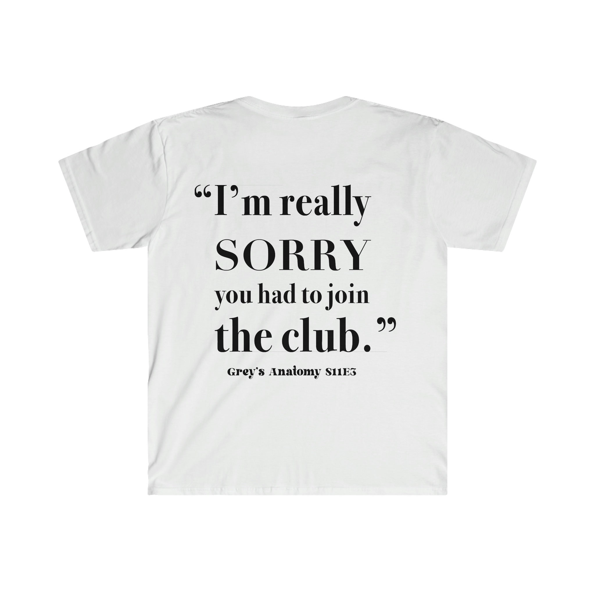 Dead Dad Club Shirt DDC Grey's Anatomy - Etsy