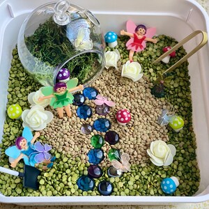 Gnome Garden Sensory Kit for Kids Fairy Garden Sensory Bin Summer ...