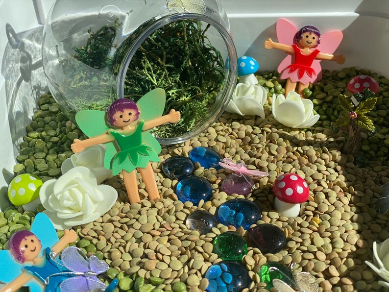 Gnome Garden Sensory Kit for Kids Fairy Garden Sensory Bin - Etsy