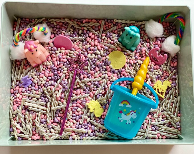 Unicorn Sensory Bin | Unicorn Sensory Kit | Sensory Box | Magical ...