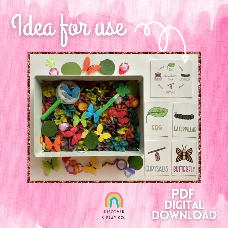 Butterfly Life Cycle Printable PDF | Leveled Life Cycle Sequencing ...