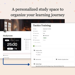 Chess Notion Template With Openings Endgames Databases Chess Study Notion for New Players and ...