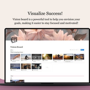 Dream Life Notion Template Manifestation Planner Productivity Digital ...
