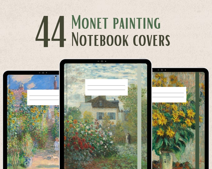 Goodnotes Notebook Covers Aesthetic Painting Covers Digital Art Digital ...
