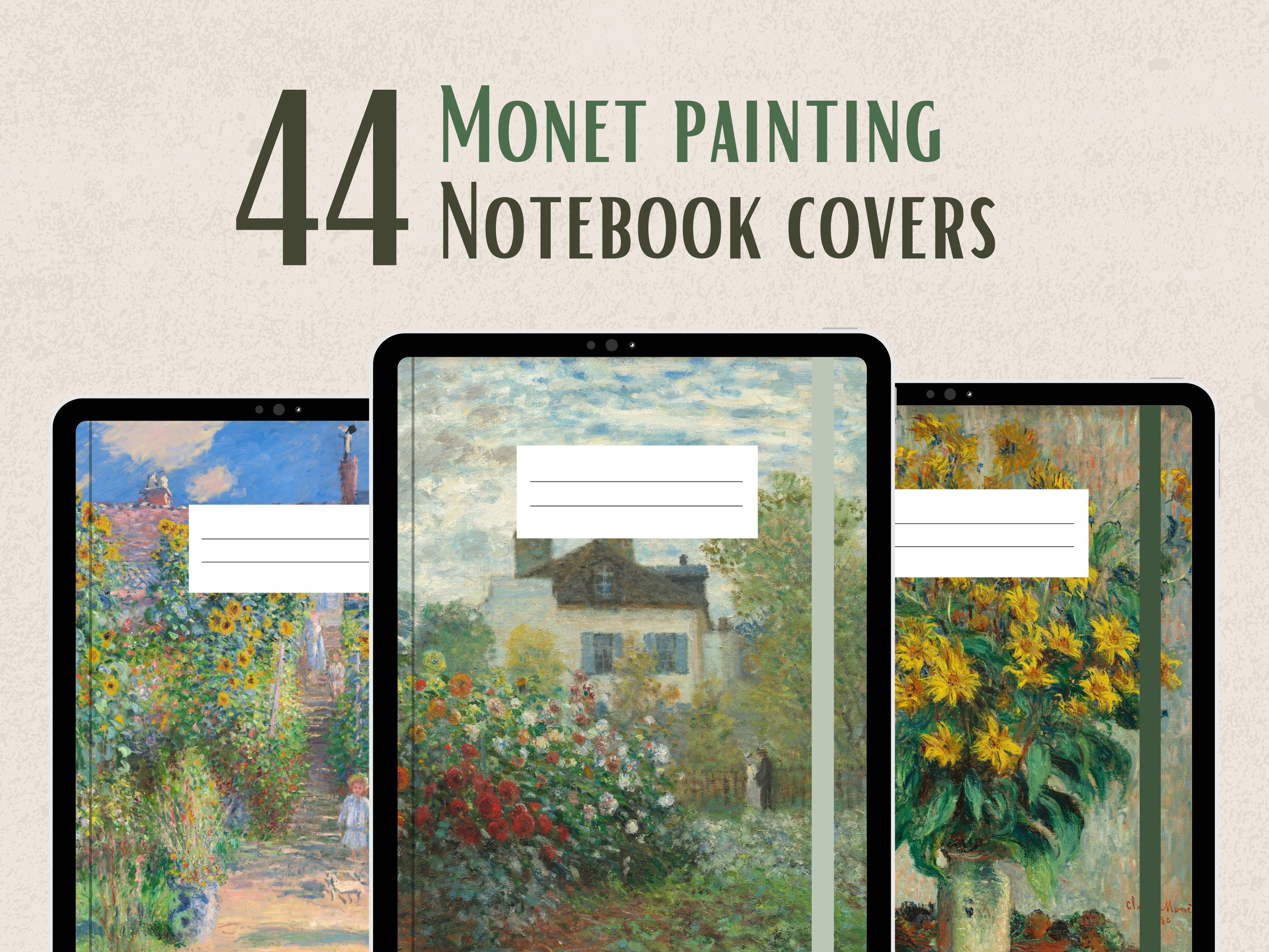 Goodnotes Notebook Covers Aesthetic Painting Covers Digital Art Digital ...