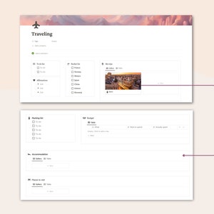 Dream Life Notion Template Manifestation Planner Productivity Digital ...