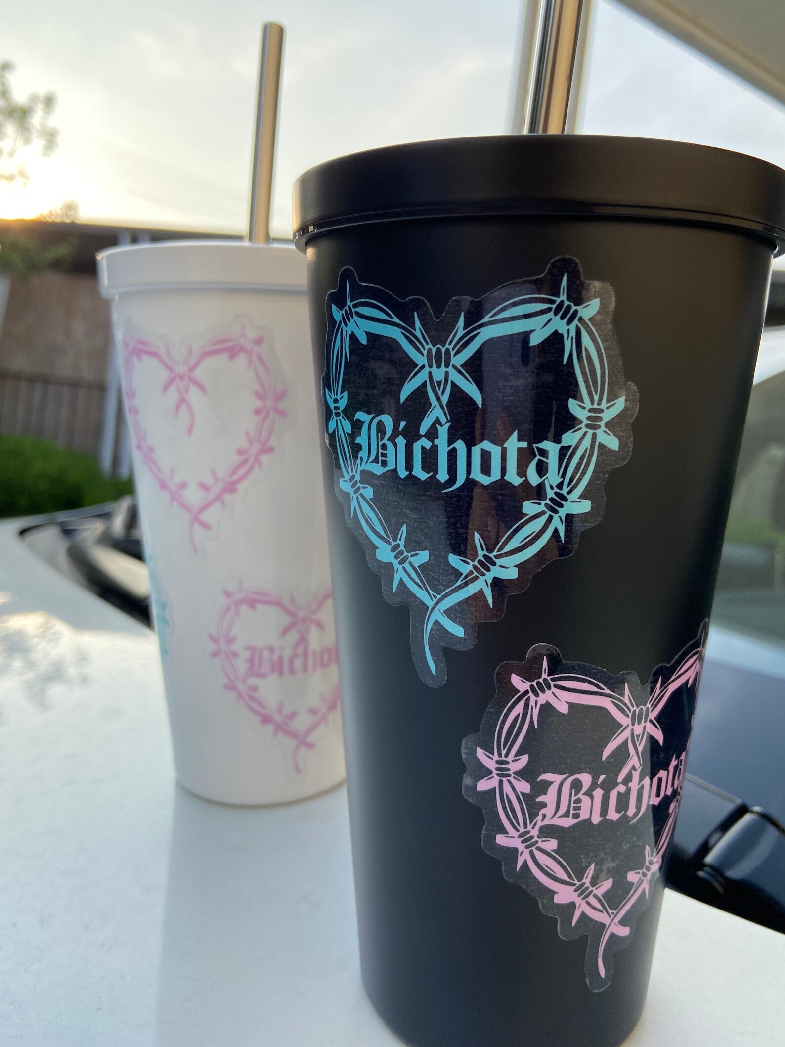 Karol G Stickers Pink Bichota Heart Karol G Sticker | Etsy