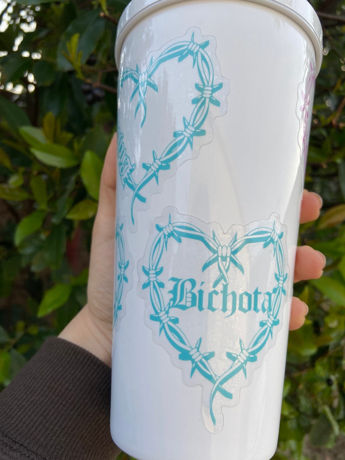 Karol G Stickers Baby Blue Clear Stickers Karol G Stickers | Etsy