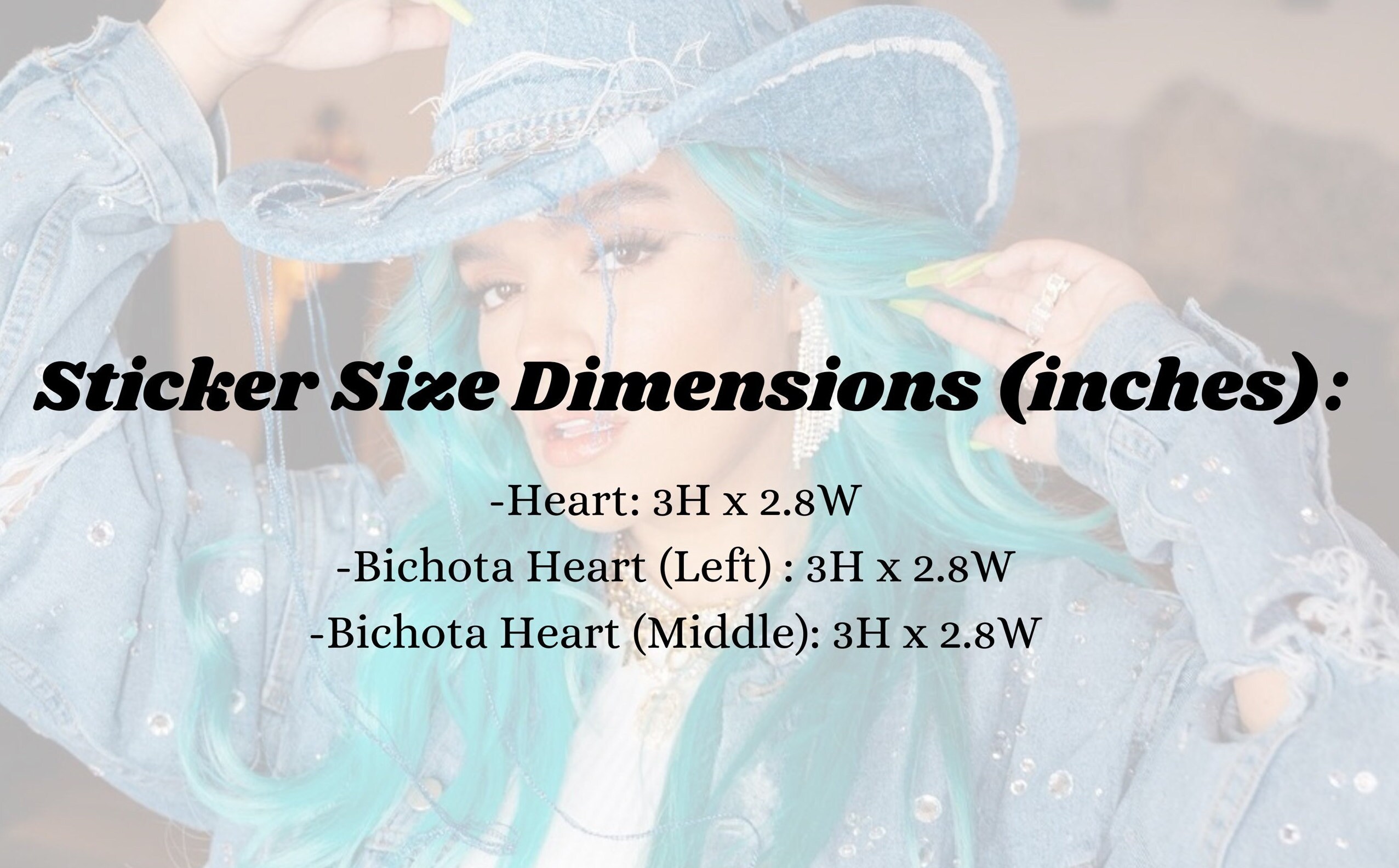 Karol G Stickers Pink Bichota Heart Karol G Sticker | Etsy