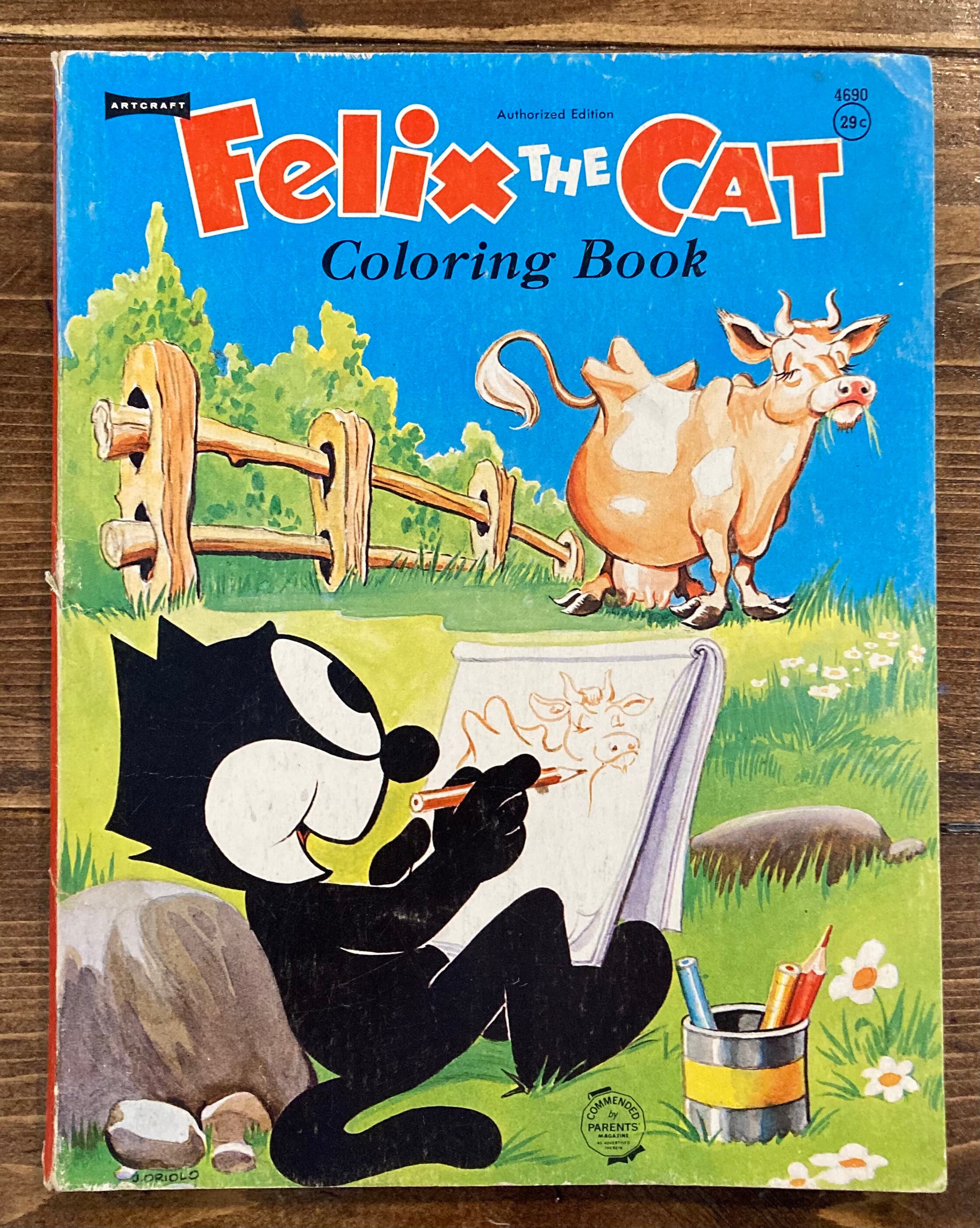 Felix The Cat Coloring Pages