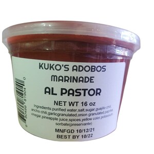 Al Pastor 16 Oz. Adobo Marinade Sauce Chili Paste Cooking Simmering ...