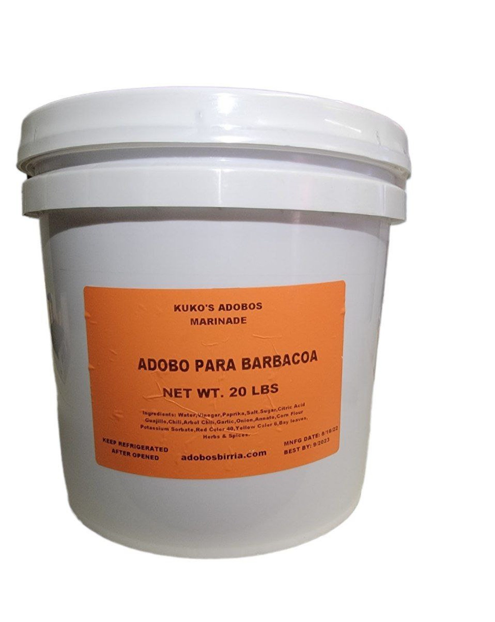 Barbacoa Adobo Marinade Chili Paste Bulk Cooking Sauce Authentic ...
