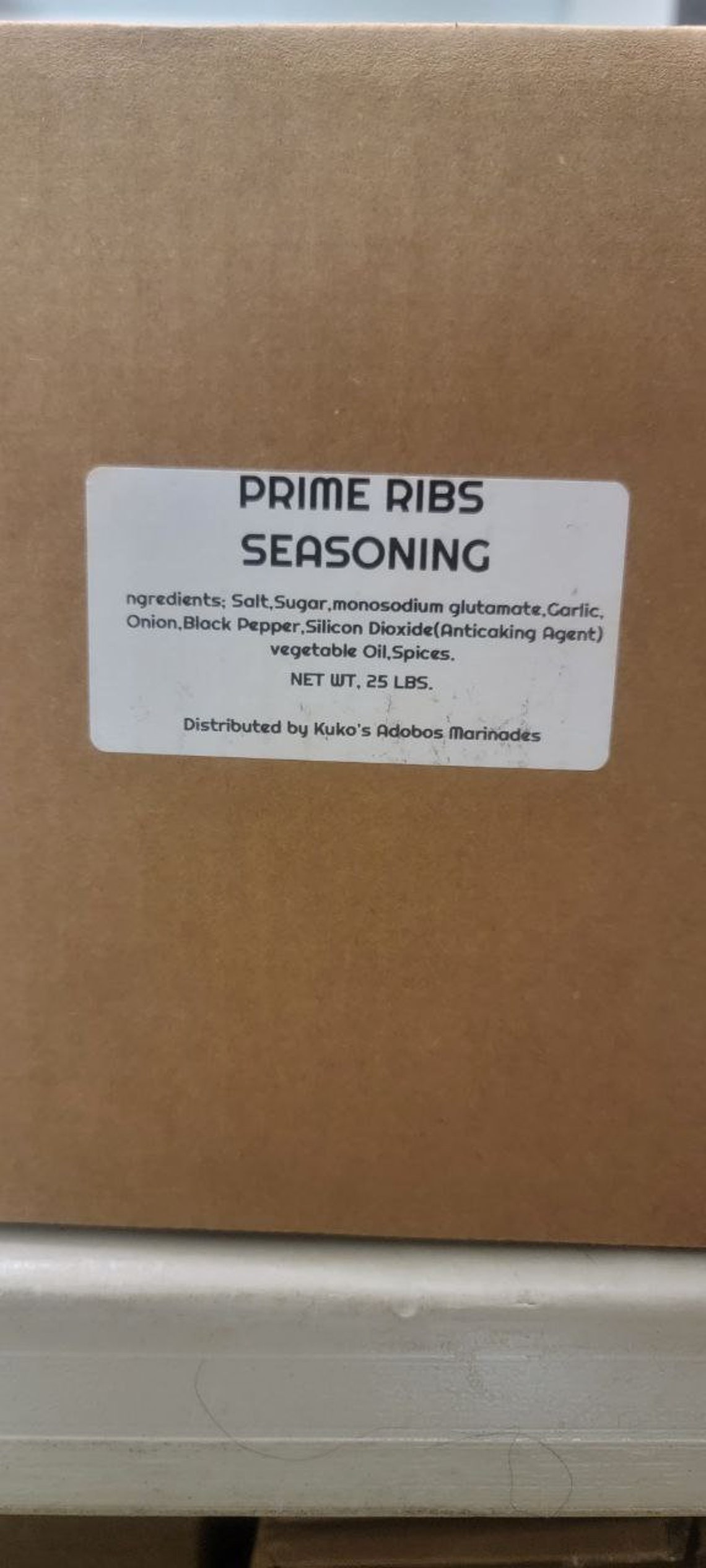 PRIME RIB USDA Spice Seasonings Commercial Grade Restaurant Use Food ...
