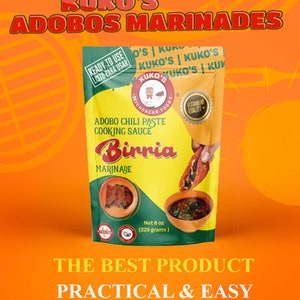 Birria Adobo Marinade: Authentic Mexican Chili Cooking Paste (8 Oz) - Etsy