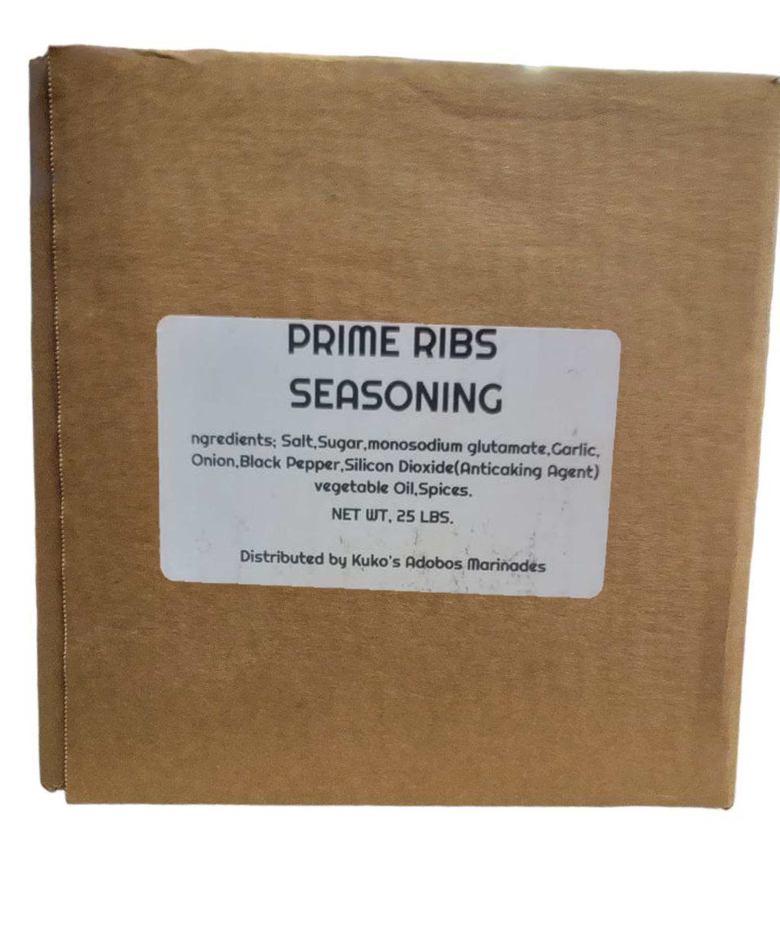 PRIME RIB USDA Spice Seasonings Commercial Grade Restaurant Use Food ...