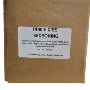 PRIME RIB USDA Spice Seasonings Commercial Grade Restaurant Use Food ...