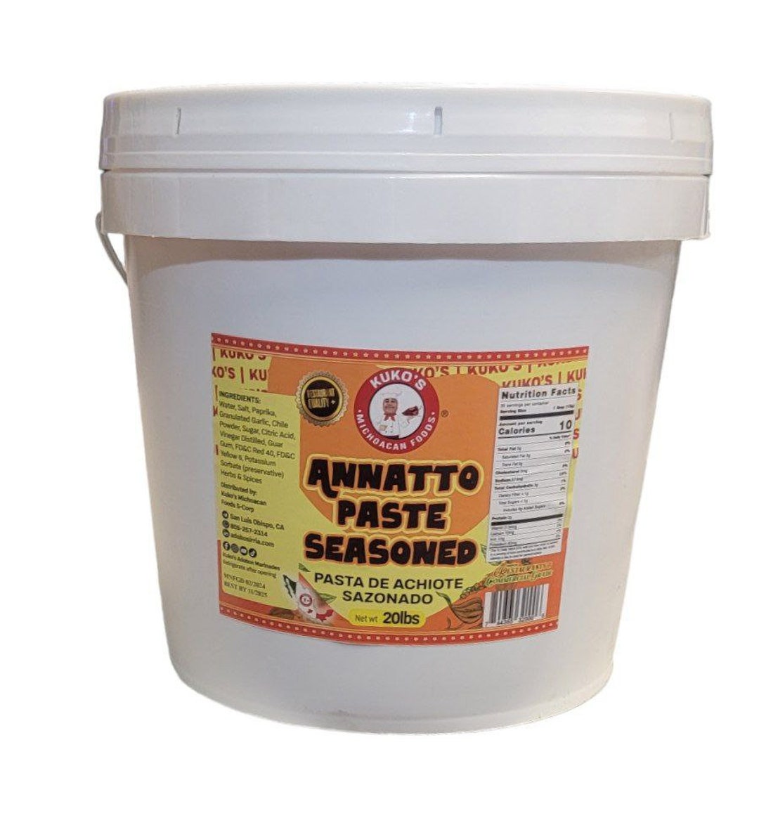Achiote Annatto Paste Marinade 20lbs Commercial Use Restaurant Food ...