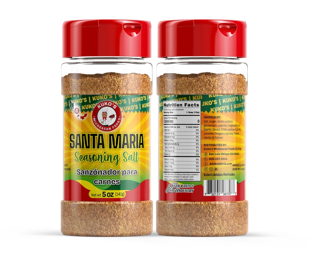 5 Oz. Sal Sazonada Seasoned Salt Seasoning - Etsy