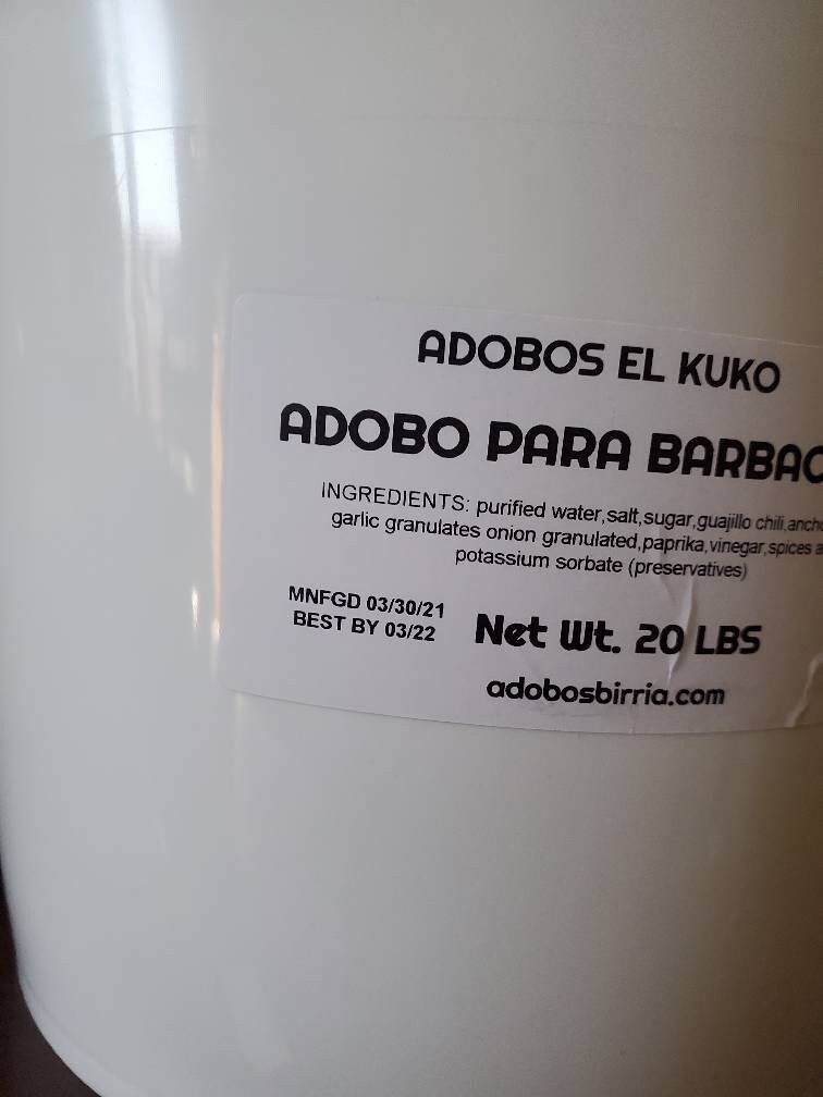 Barbacoa Adobo Marinade Chili Paste Bulk Cooking Sauce - Etsy