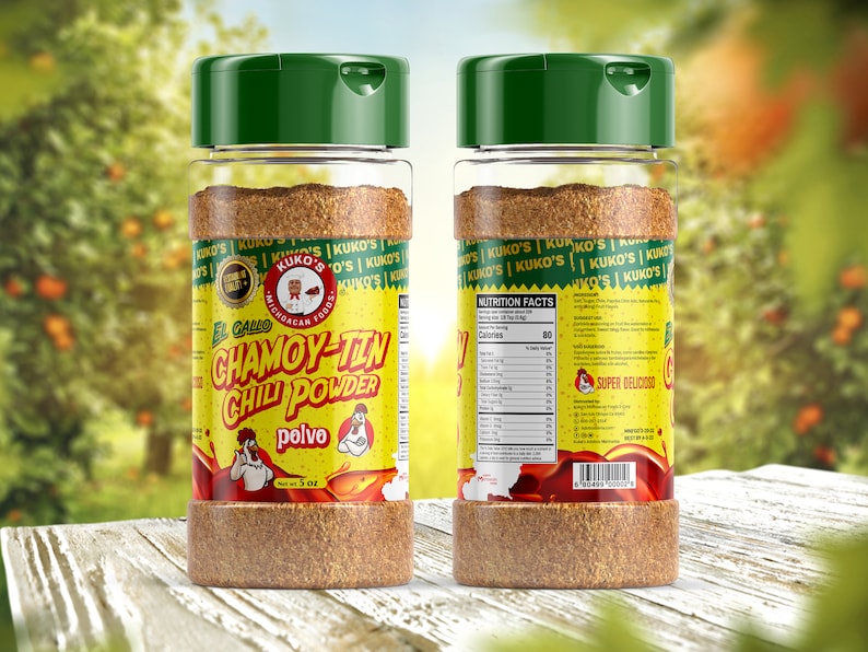 5 Oz. Chamoy-tin Chili Powder Seasoning - Etsy