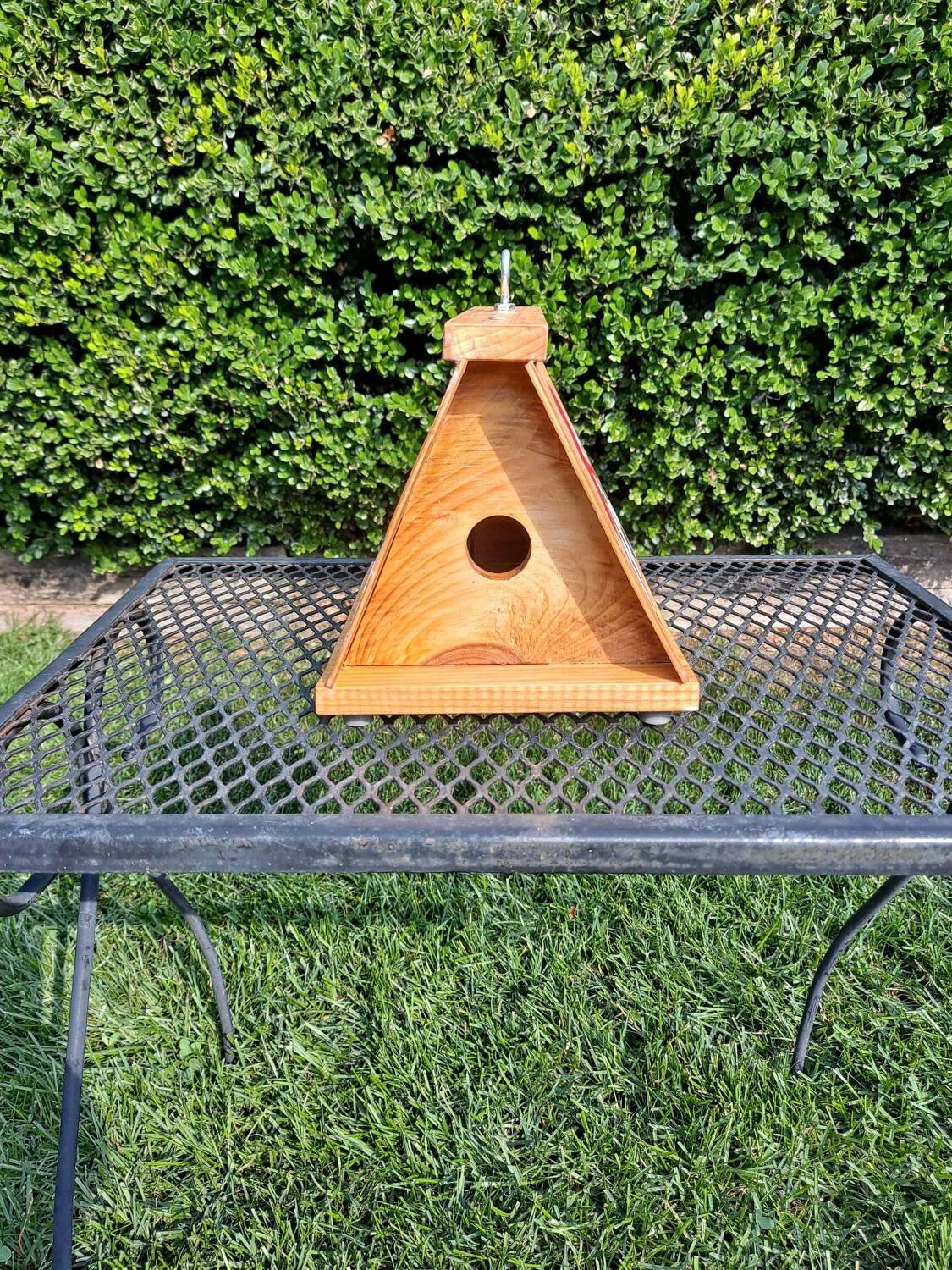 Small A-frame Birdhouse With Cardinal Paintings - Etsy