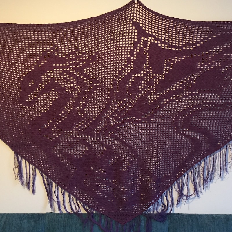 Dragon Shawl Pattern - Etsy