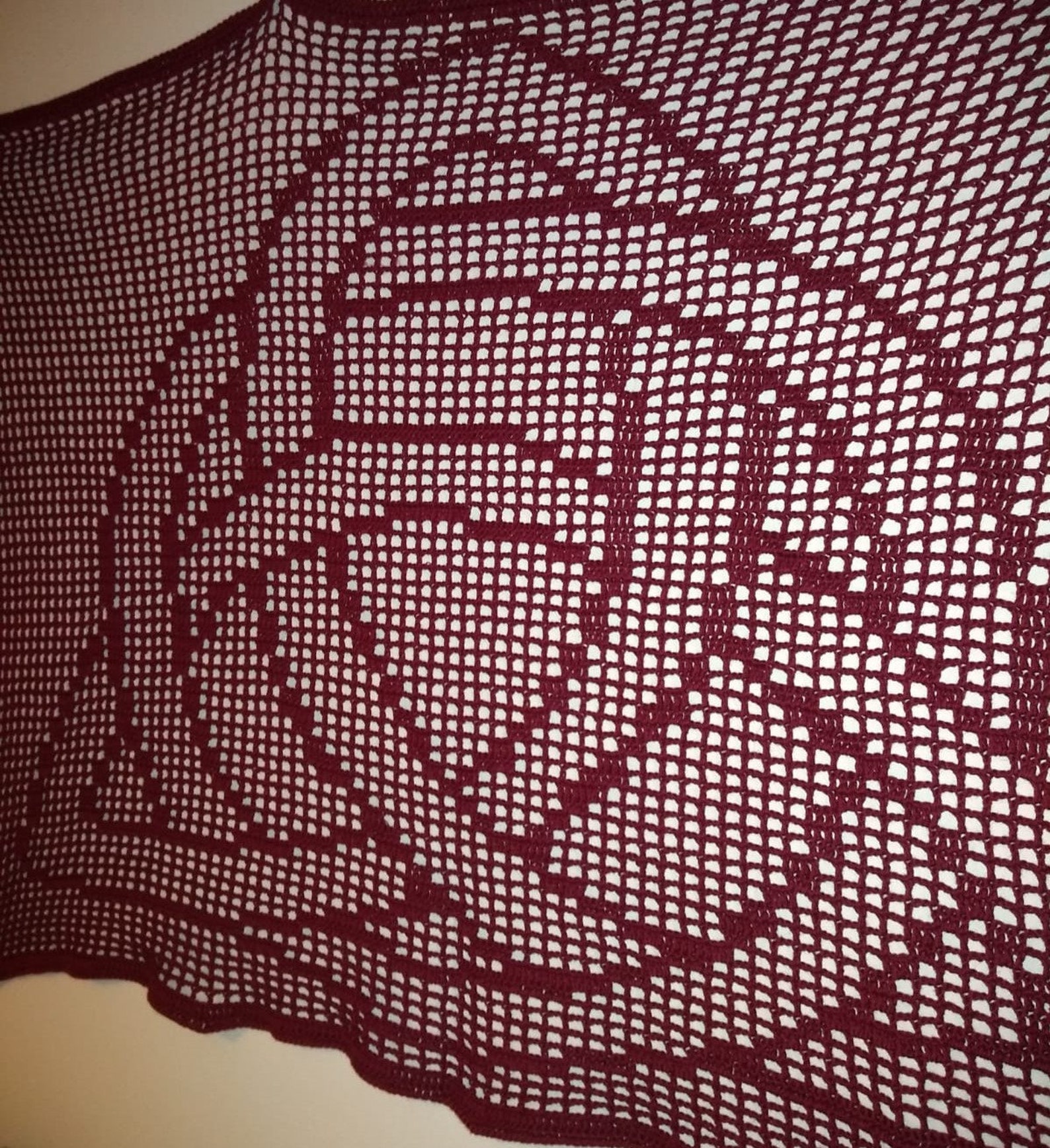 Filet 'celtic Trinity Knot' Crochet Chart Pattern for - Etsy