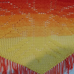 Filet 'phoenix' Crochet Chart Pattern for Shawl/wall Hanging. ***PDF ...