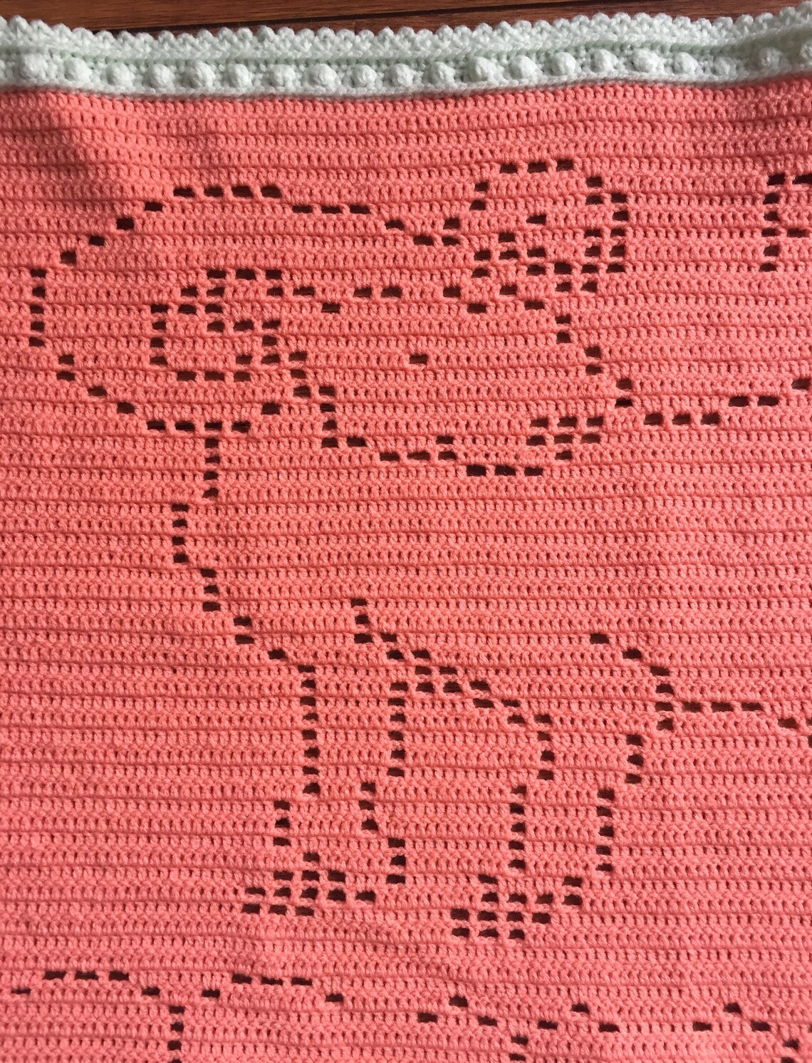 Filet Crochet Chart Pattern aries Star Sign Baby Blanket or - Etsy