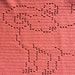 Filet Crochet Chart Pattern aries Star Sign Baby Blanket or - Etsy