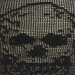 Filet 'skull and Bats' Crochet Chart Pattern for Shawl/wall Hanging ...
