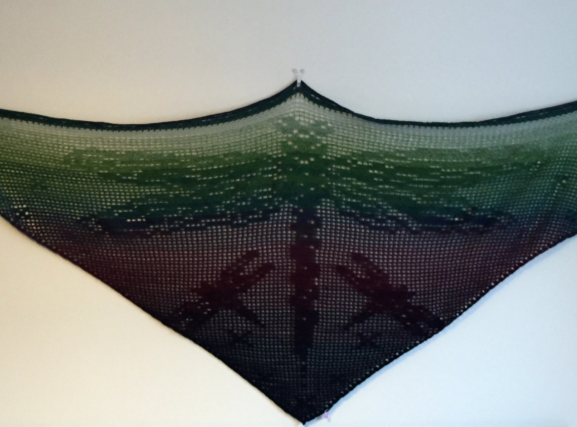 Filet 'dragonfly in Flight' Crochet Chart Pattern for - Etsy