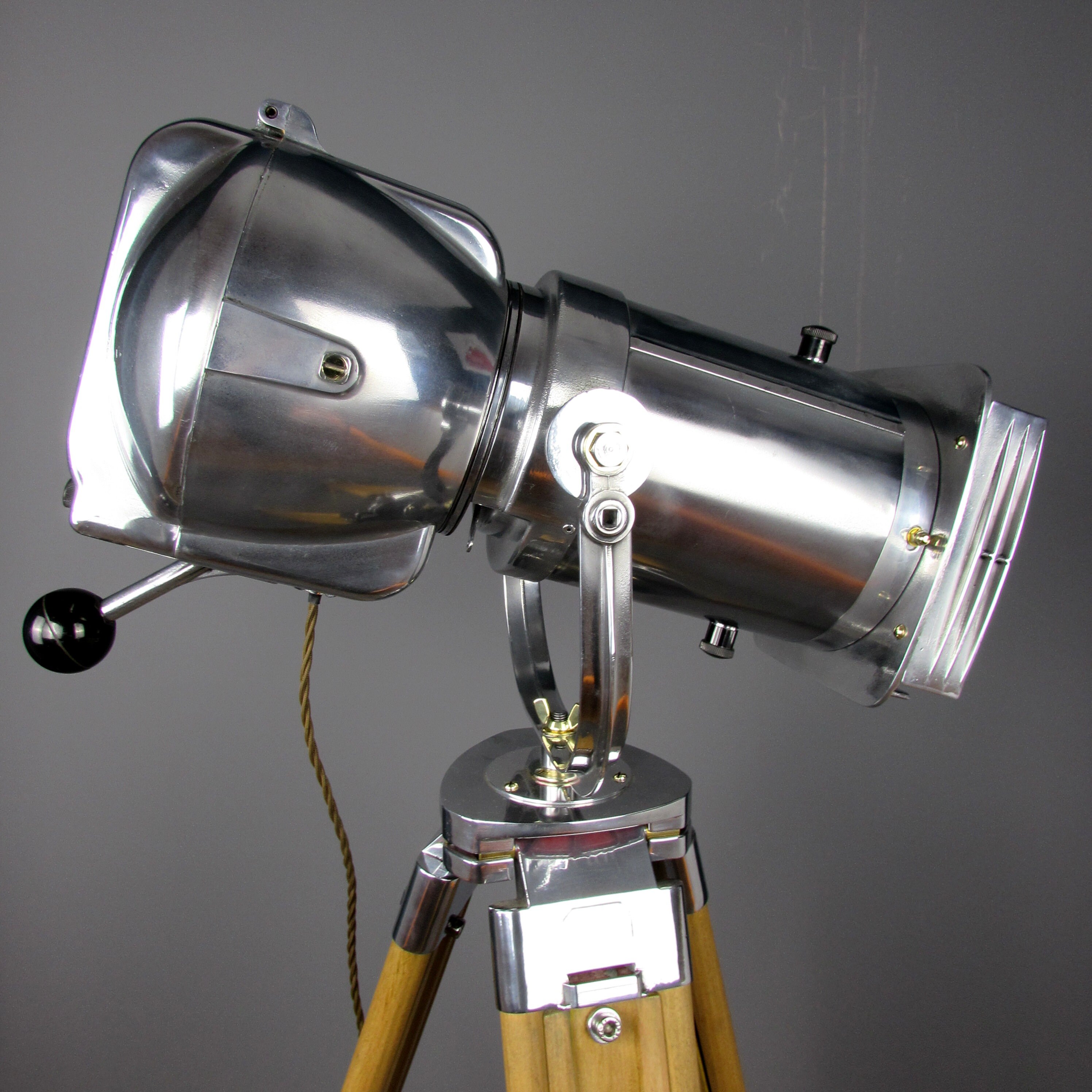 Strand Patt 23N Tripod Theatre Spotlight Midcentury Upcycled - Etsy UK