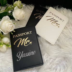 Personalized Passport Cover, Customizable Passport Case, Passport ...
