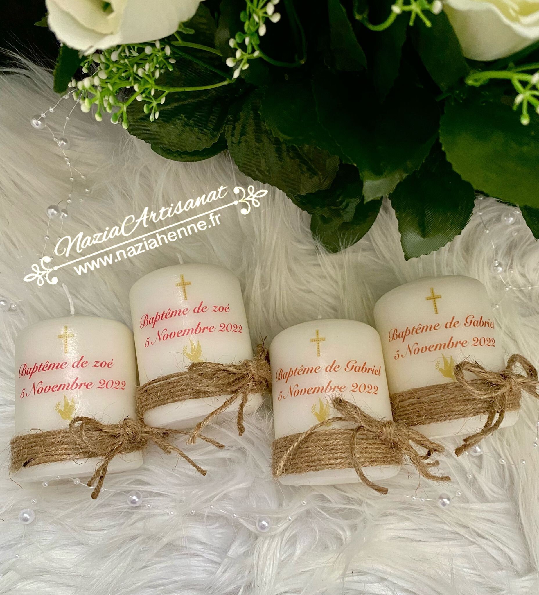 Personalized Baptism Candle, Boy Baptism Candle, Girl Baptism Candle ...