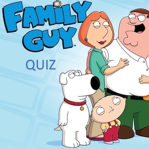 Family Guy Quiz - Virtual Powerpoint Quiz for Zoom & Paper Pack Quiz ...