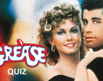 Greaser Themed TRIVIA Game PRINTABLE. Rock Party Instant - Etsy