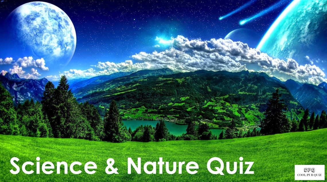 Science and Nature Quiz - Virtual Powerpoint Quiz for Zoom & Paper Pack ...