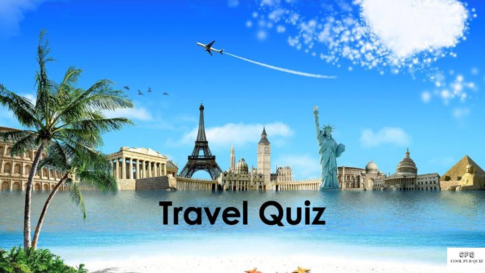 Travel Quiz 1 - Virtual Powerpoint Quiz for Zoom & Paper Pack Quiz ...