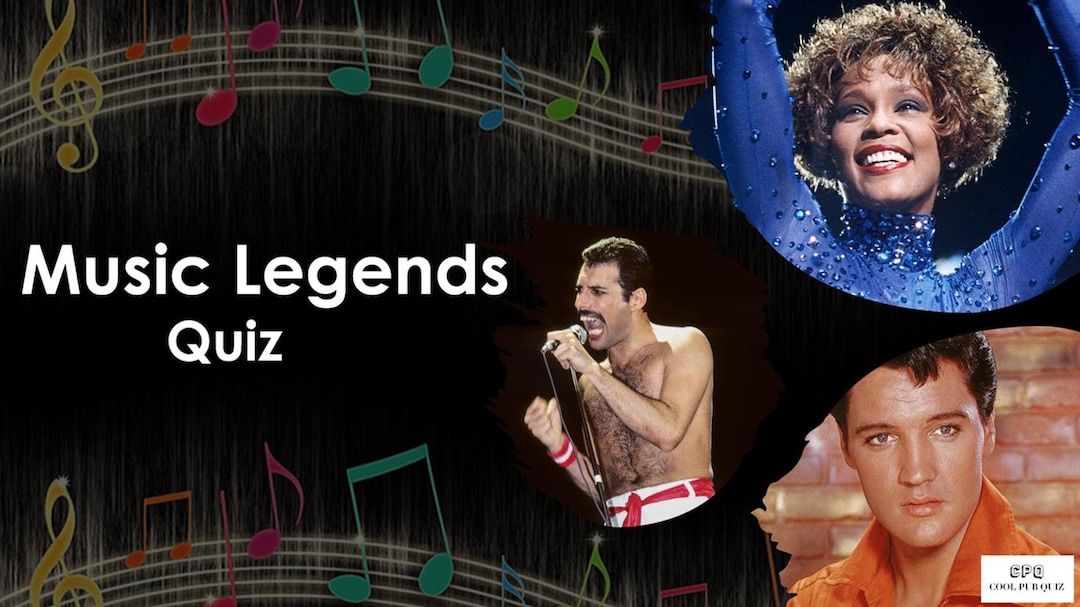 Music Legends Quiz - Virtual Powerpoint Quiz for Zoom & Paper Pack Quiz ...