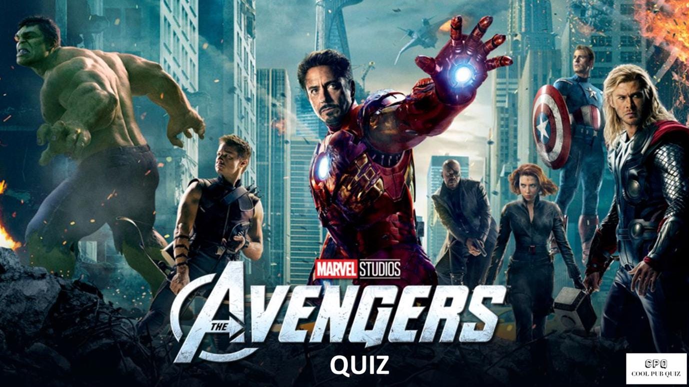 Avengers Quiz - Virtual Powerpoint Quiz for Zoom & Paper Pack Quiz ...