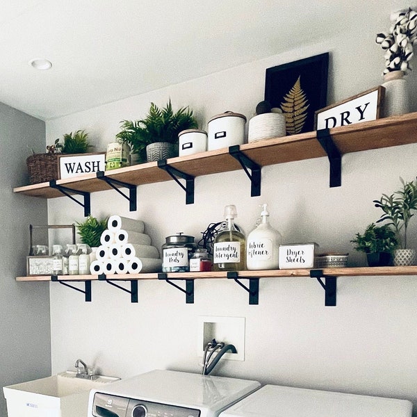 Laundry Room Shelves - Etsy