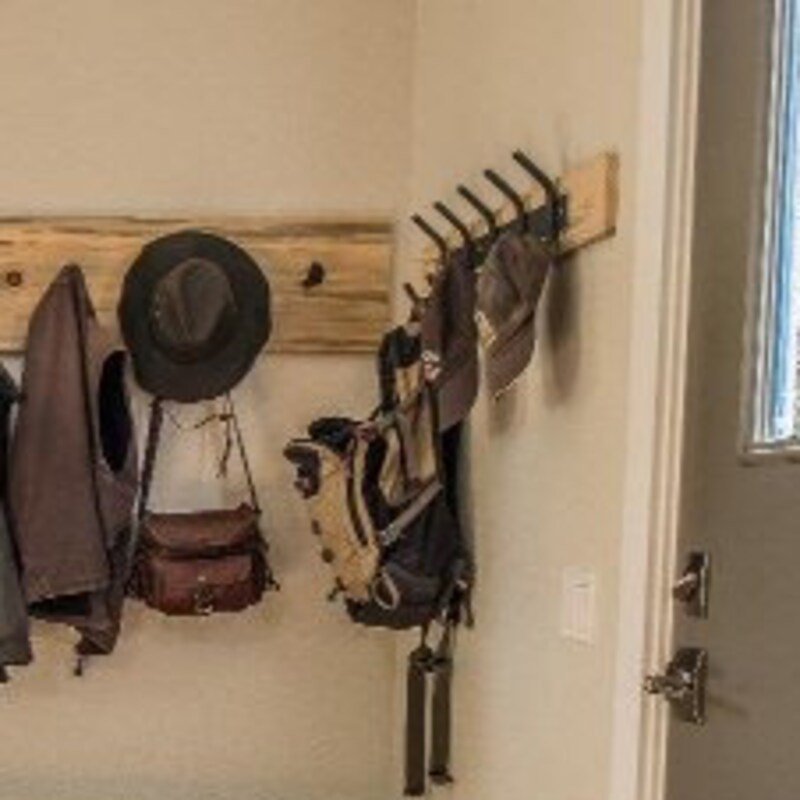 Industrial Coat Rack - Etsy