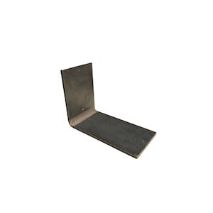 Heavy Duty Steel L Shaped Support Bracket, Four Inch Wide Steel, Made ...