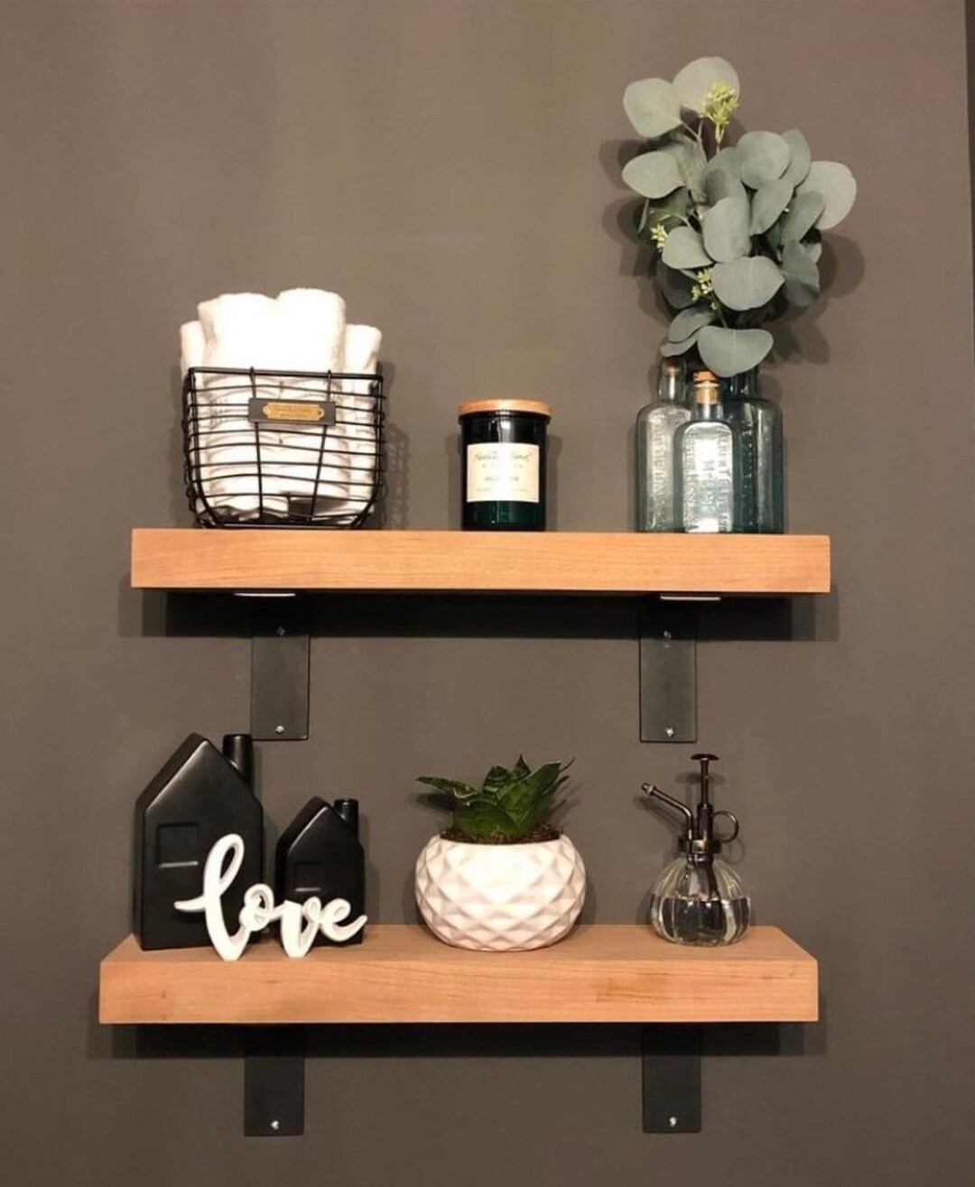 Simple L Shaped Support Bracket, Hand Crafted From Two Inch Wide Steel ...