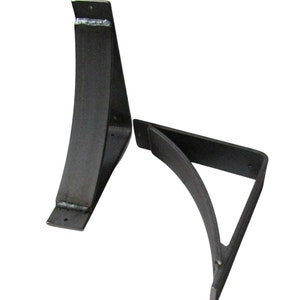 Heavy Duty Custom Steel Shelf Support Bracket - Handmade From 3 Inch ...